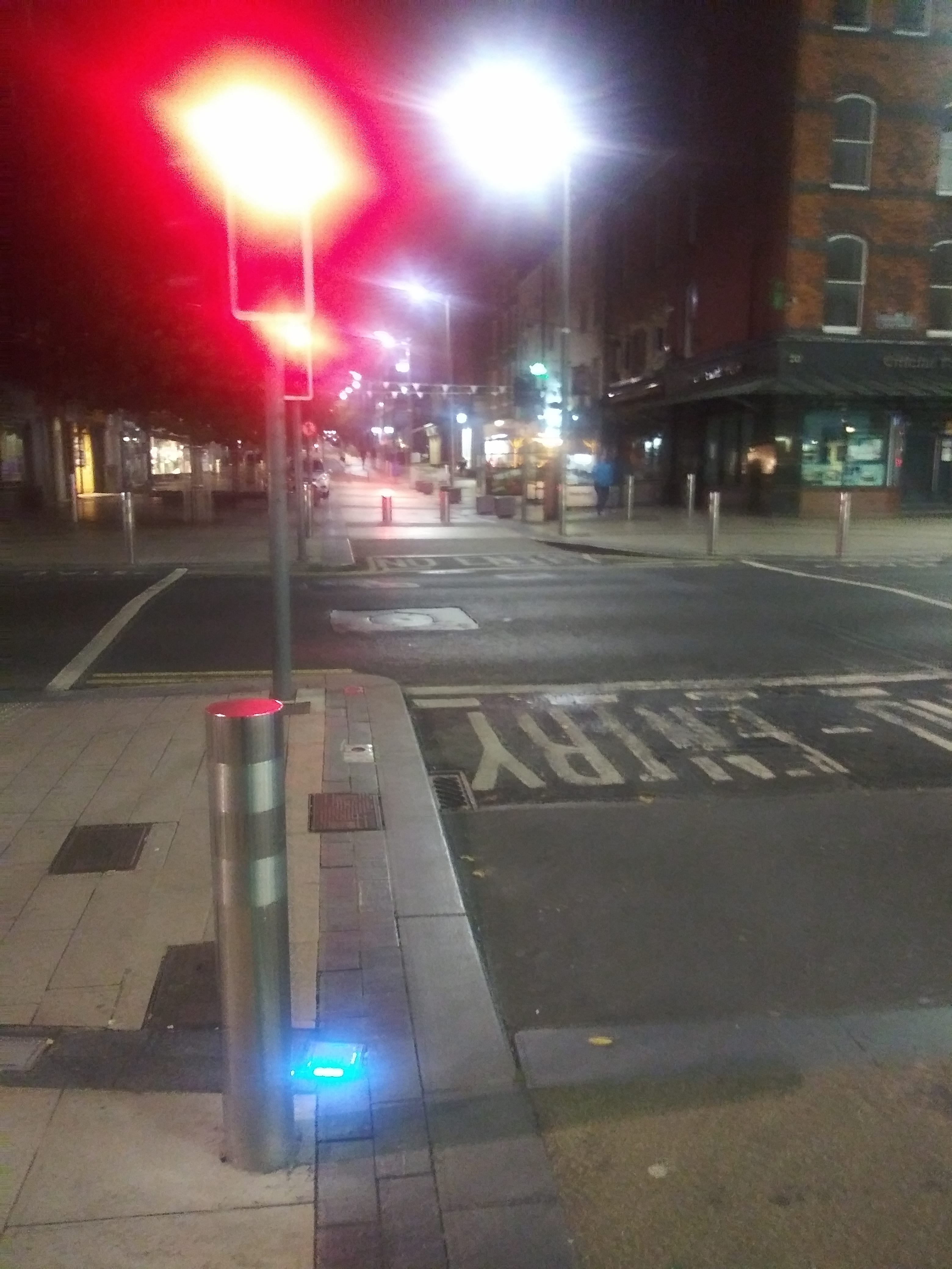 Exploring downtown limerick , Ireland at Night - Passport Overused